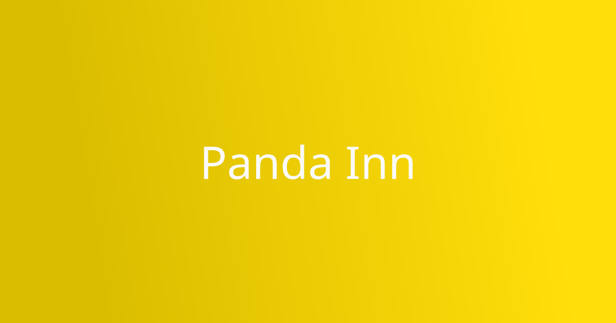 Best Chinese in Montgomery, AL | Panda Inn | Order Online